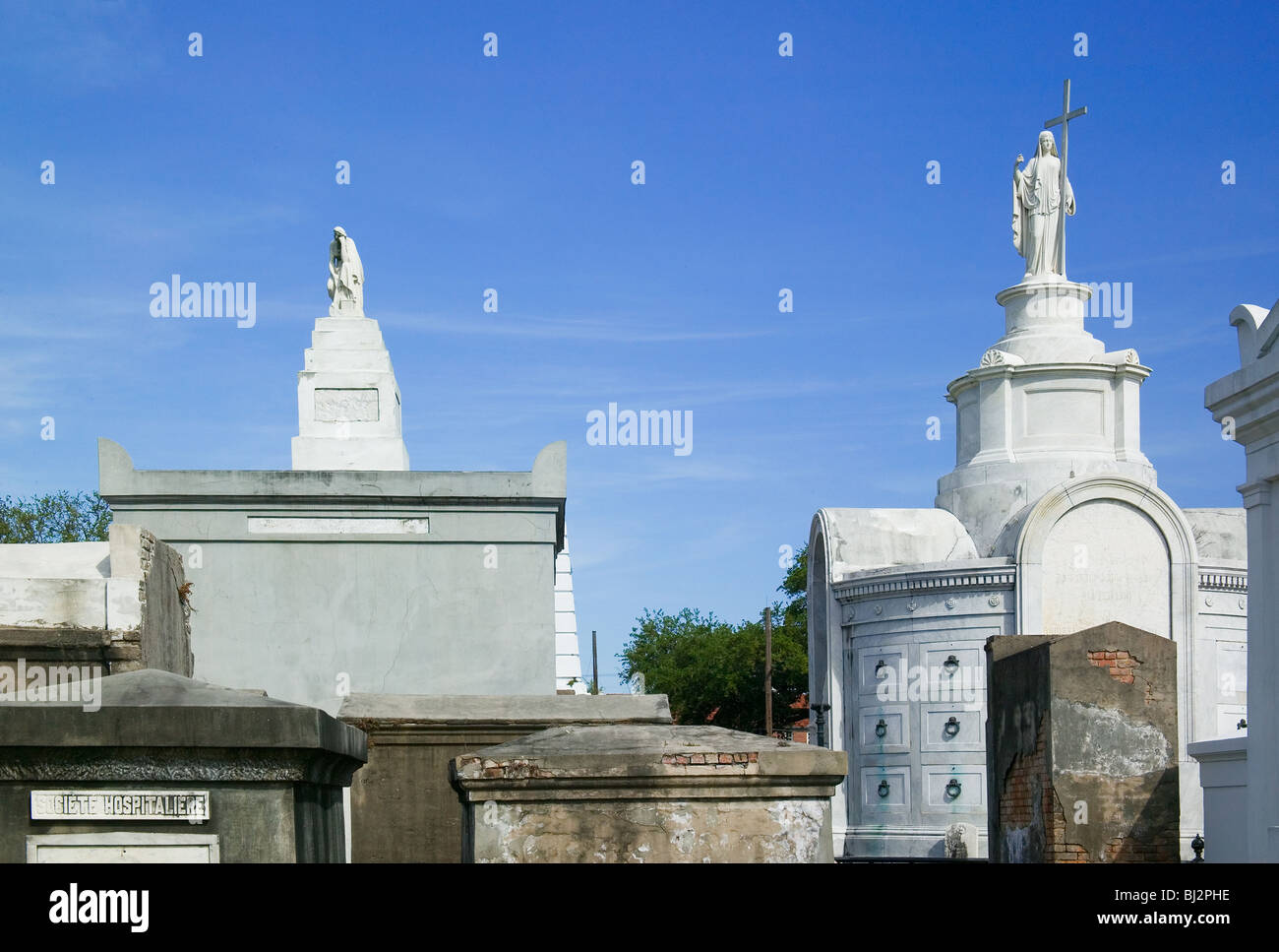 New orleans cemeteries hi-res stock photography and images - Alamy