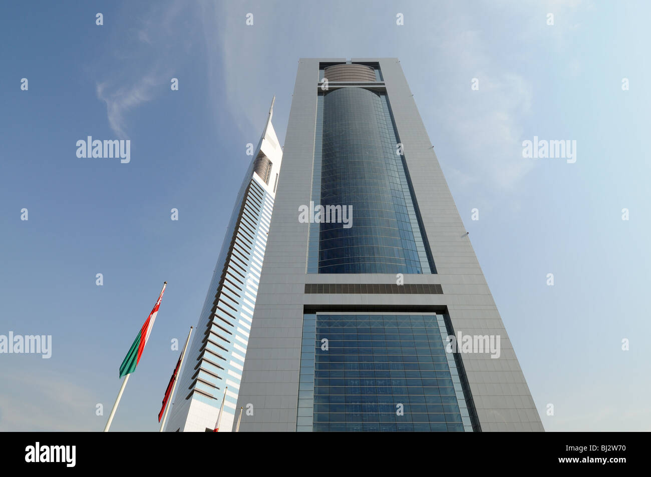 The Emirates Towers in Dubai, United Arab Emirates Stock Photo - Alamy