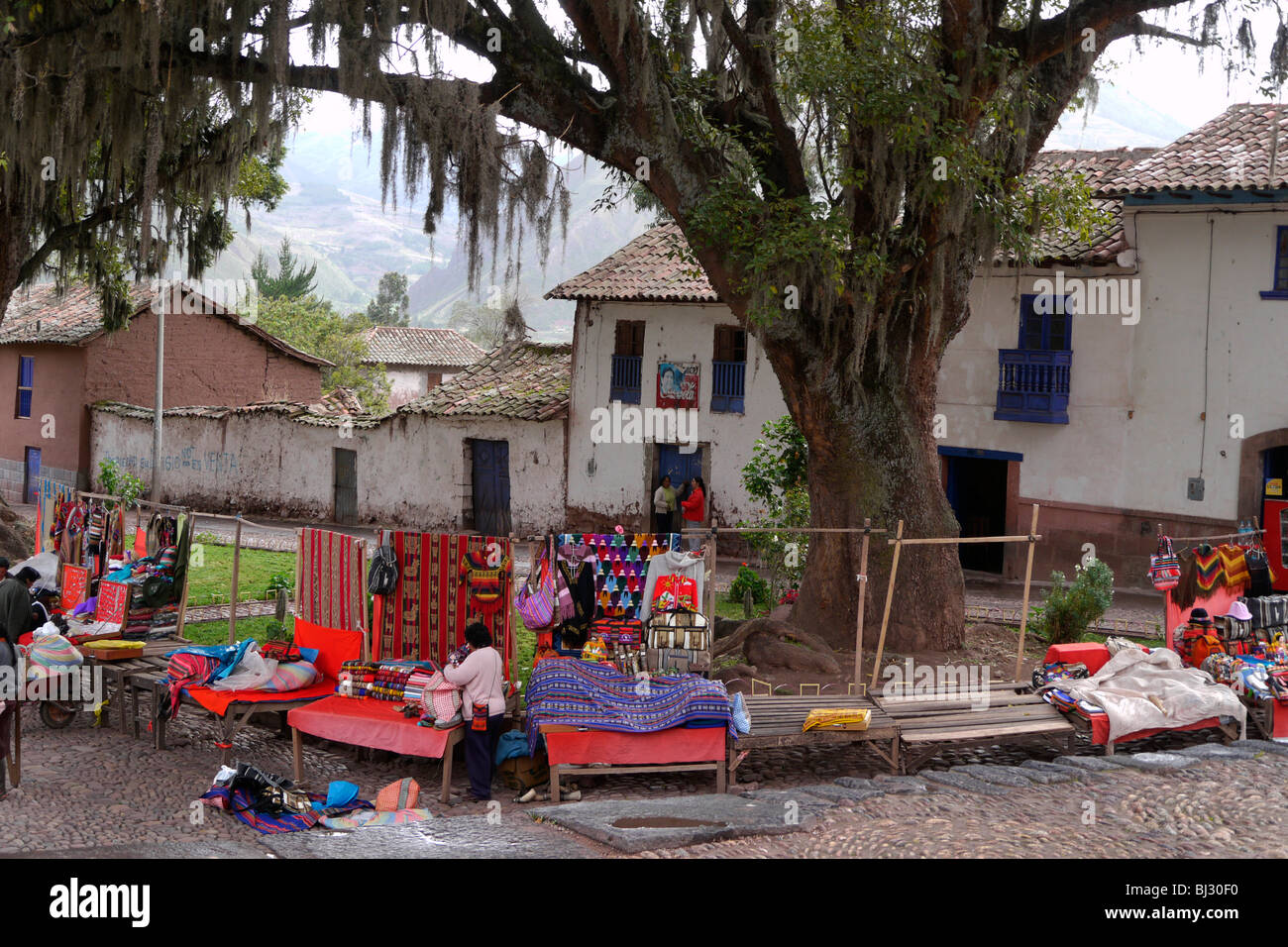 PERU Village near Cusco. PHOTOGRAPH by SEAN SPRAGUE Stock Photo - Alamy