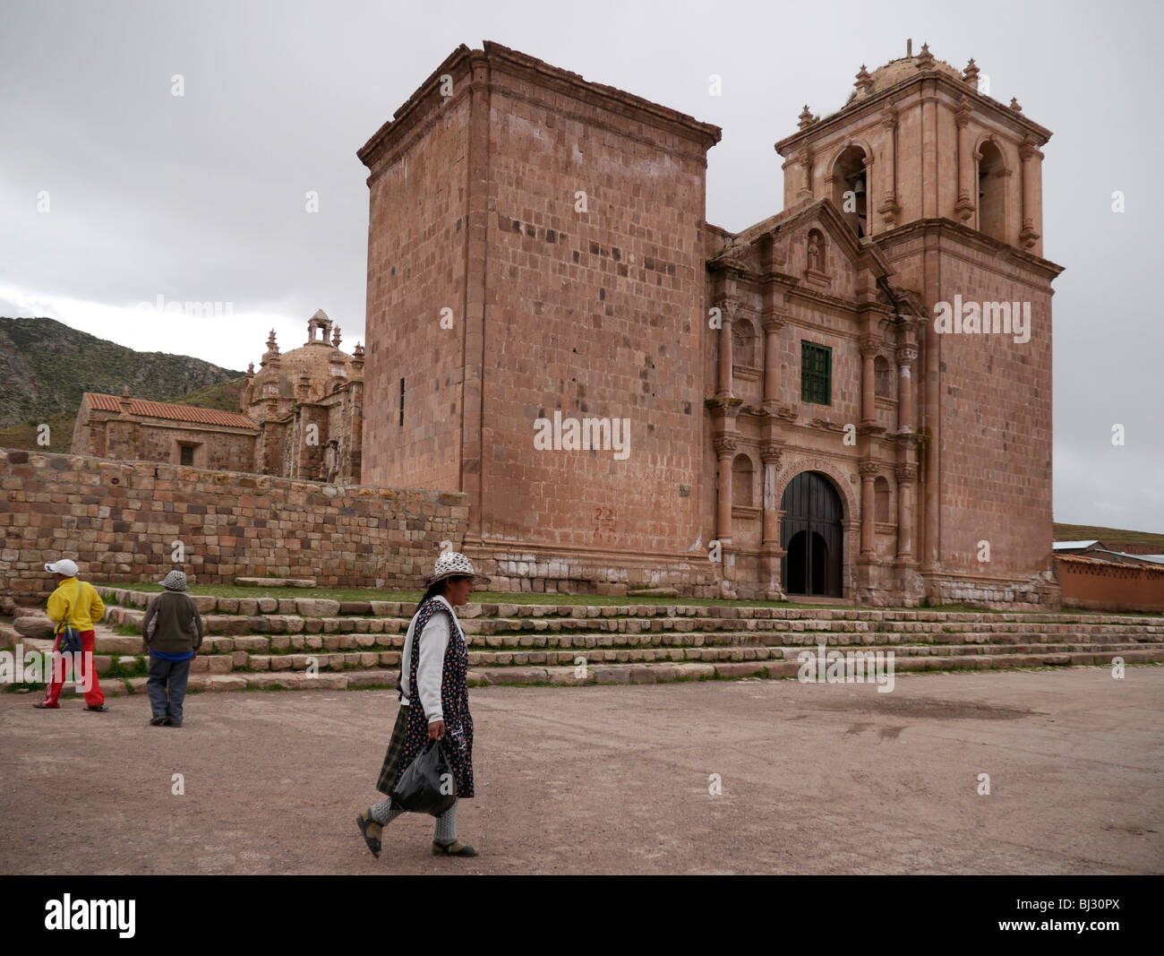 PERU Colonial church. PHOTOGRAPH by SEAN SPRAGUE Stock Photo - Alamy