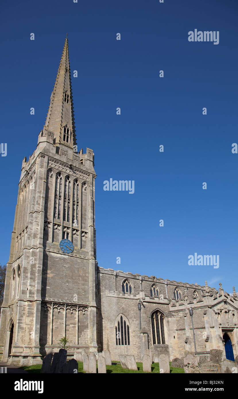 St. Peter's church at Oundle in Northamptonshire Stock Photo - Alamy