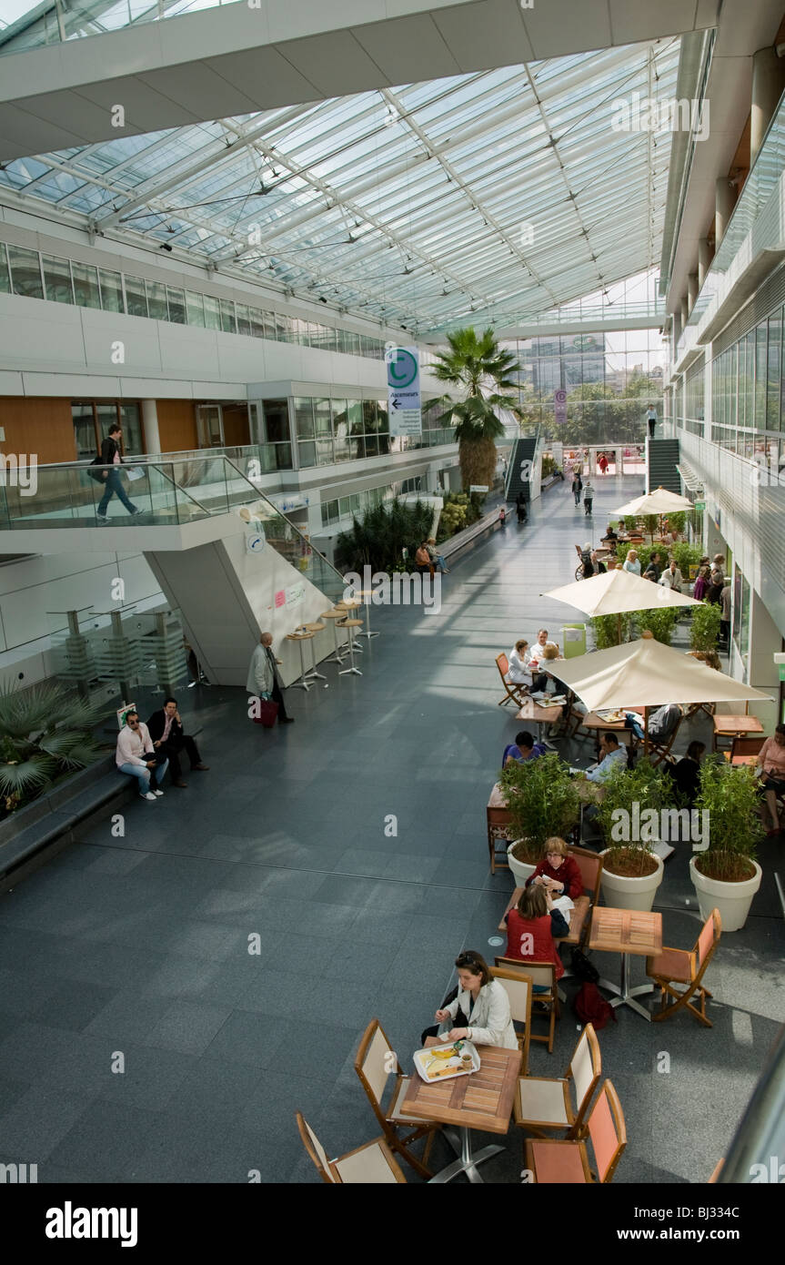 Paris, France- High Angle, French Hospital, "Hopital Europeen George ...
