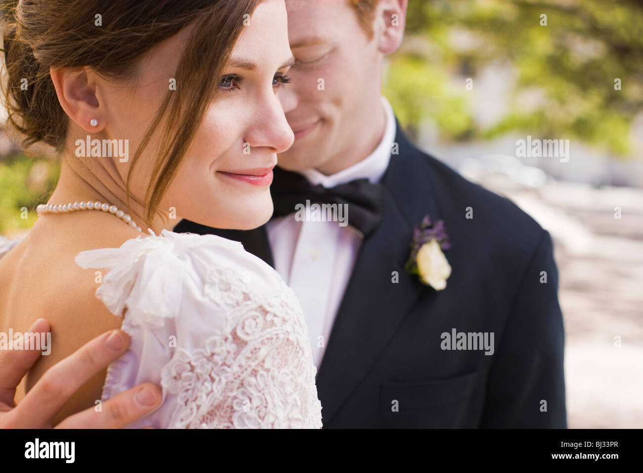 bride and groom before wedding Stock Photo - Alamy