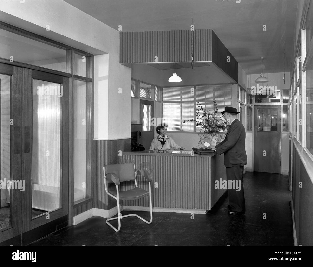 The Danish Bacon Company factory, Kilnhurst, South Yorkshire, 1957 ...