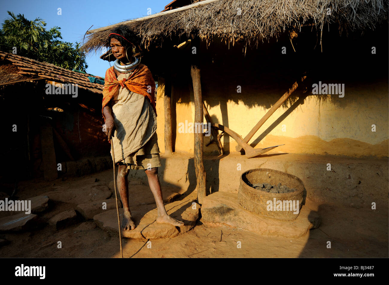 Gadba Tribal People Stock Photo - Alamy