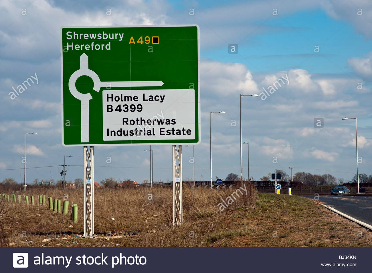 Roundabout Sign Stock Photos & Roundabout Sign Stock Images - Alamy
