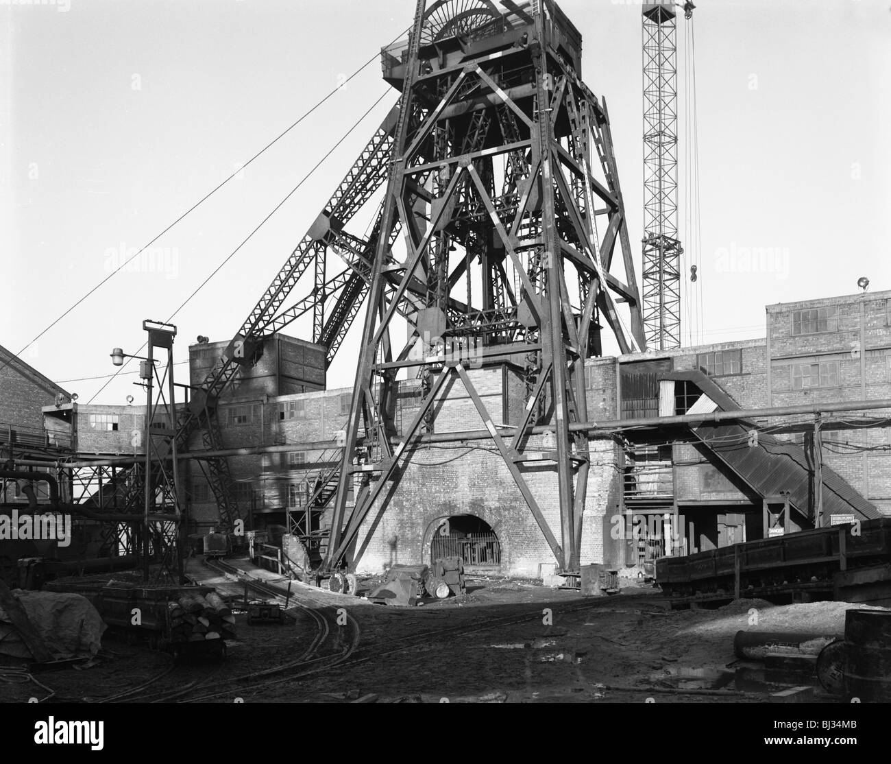 Pit colliery Black and White Stock Photos & Images - Alamy