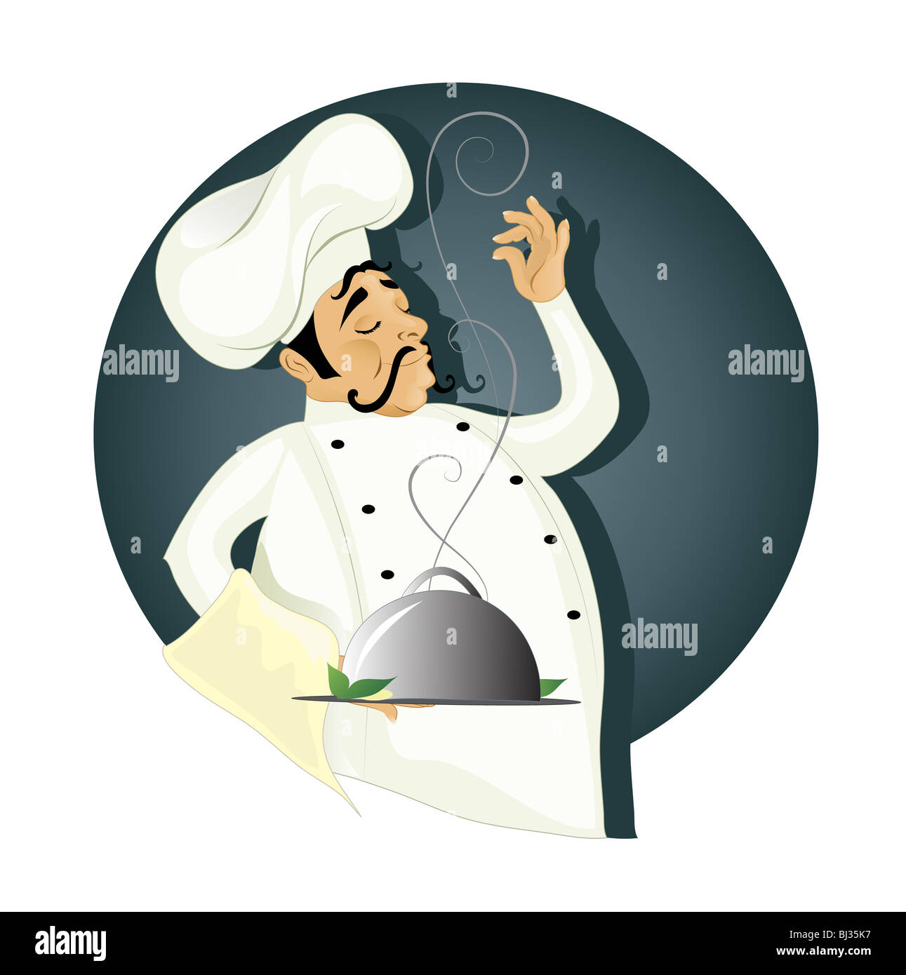 Happy chef cook icon image hi-res stock photography and images - Alamy