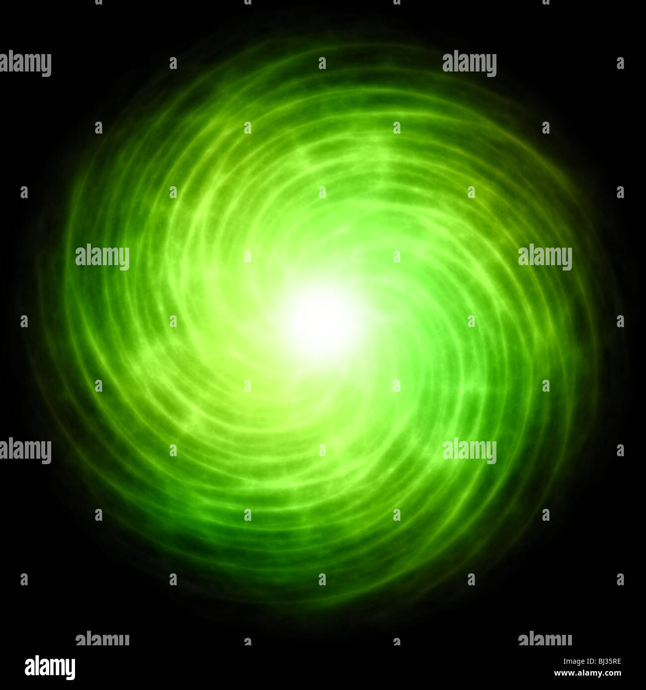 Glowing Energy Sphere with a Futuristic Glow Stock Photo - Alamy