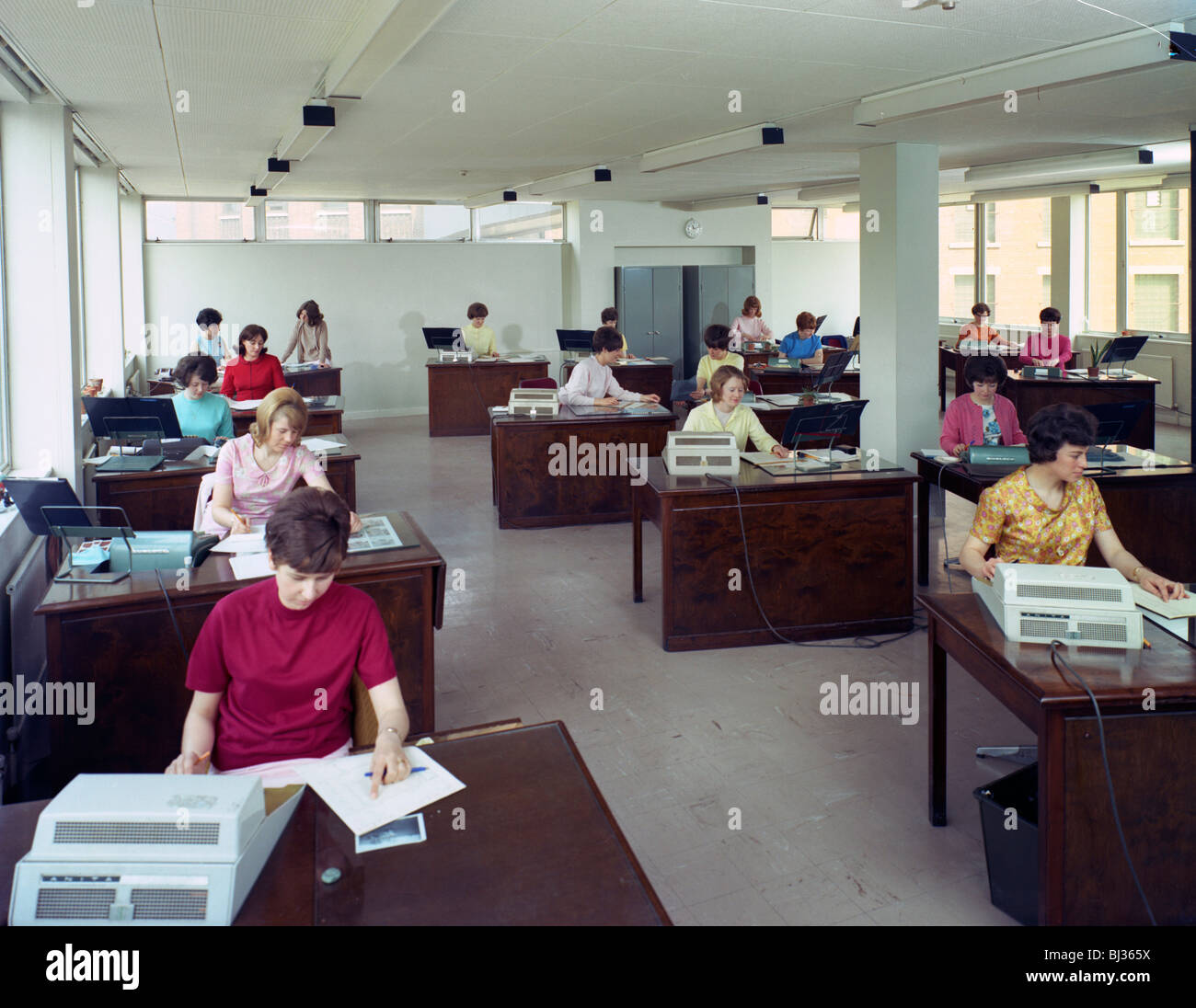 1960s office equipment hi-res stock photography and images - Alamy
