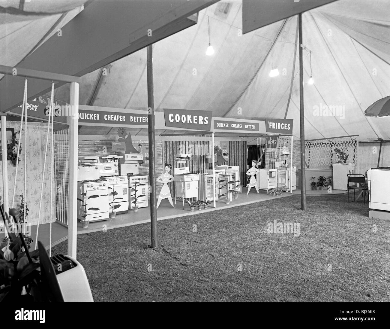 East Midlands Gas Board promotional roadshow, Darfield, near Barnsley ...