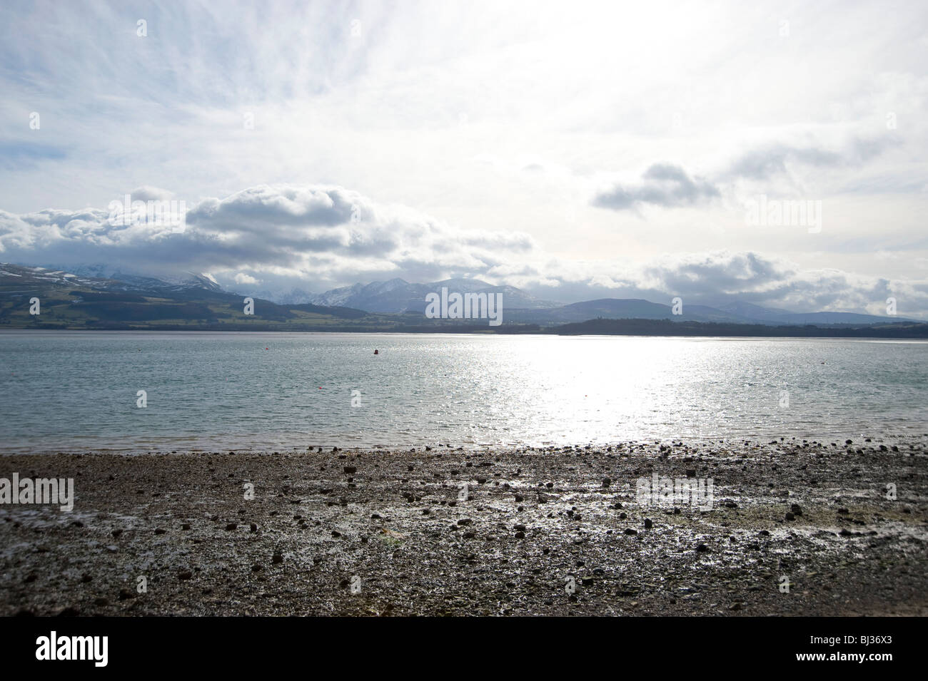 Menai strait beach hi-res stock photography and images - Alamy