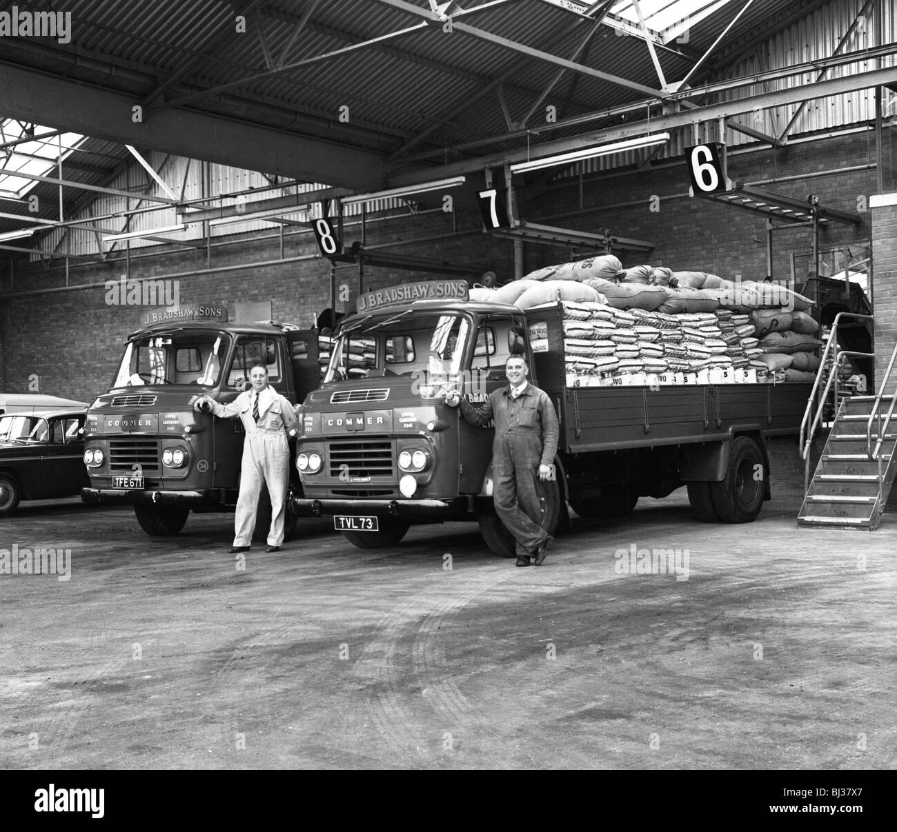 Commer truck hi-res stock photography and images - Alamy