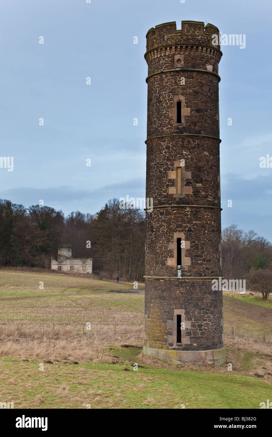 Cammo Water Tower Stock Photo - Alamy