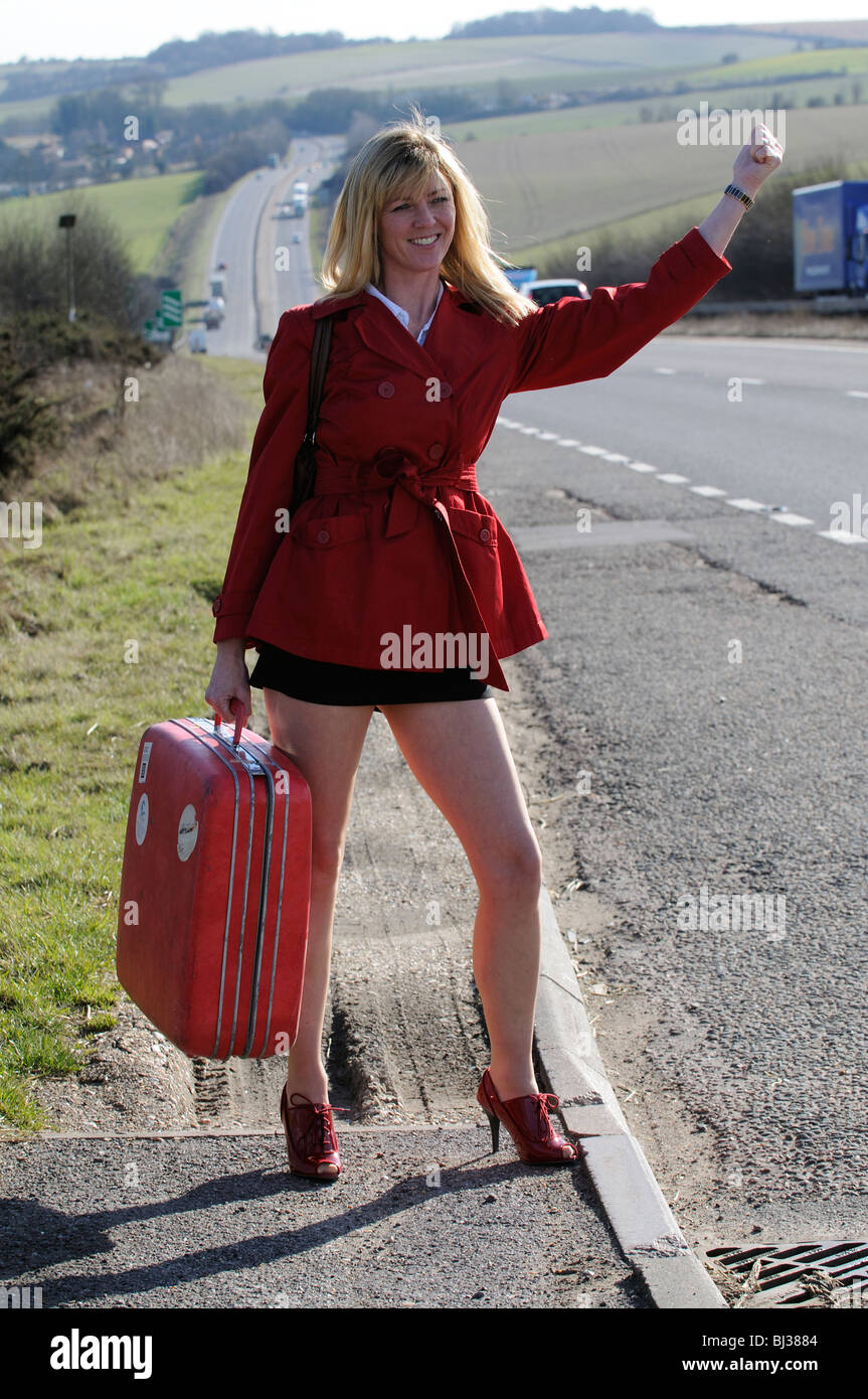Thumbing A Lift