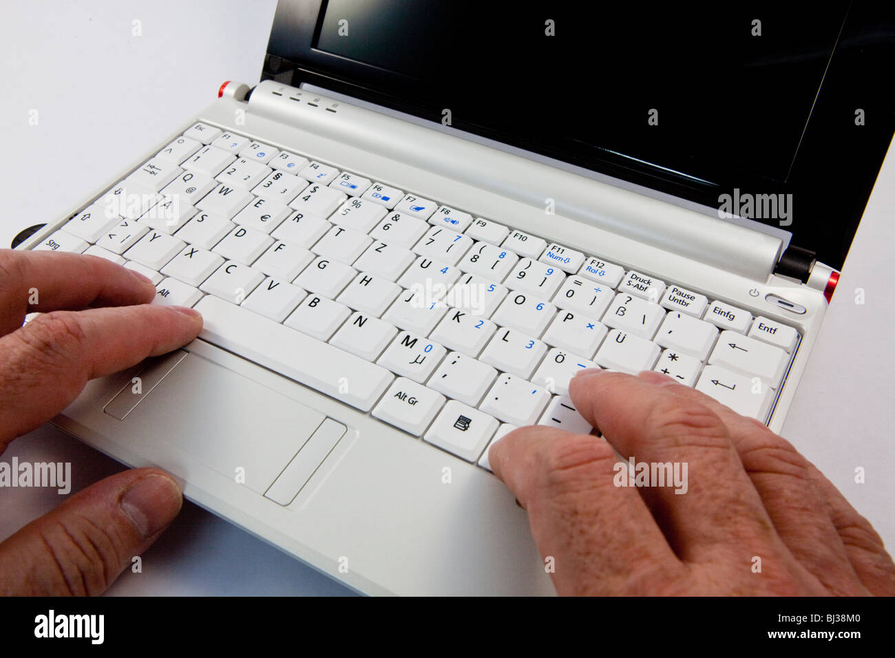 Data netbook hi-res stock photography and images - Alamy