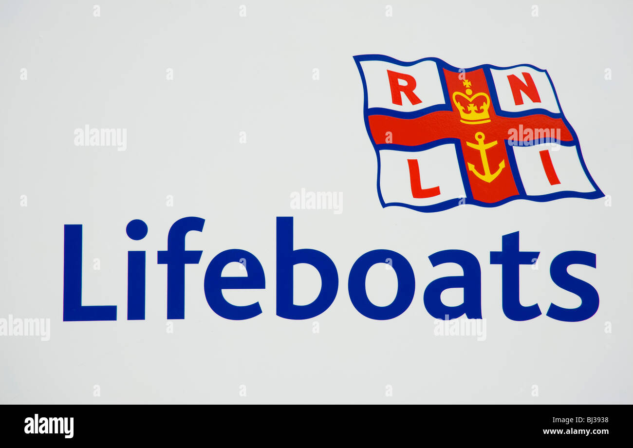 Rnli lifeboat signs hi-res stock photography and images - Alamy