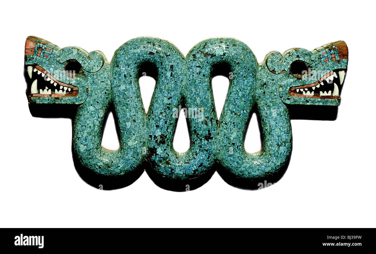 Aztec double headed serpent hi-res stock photography and images - Alamy