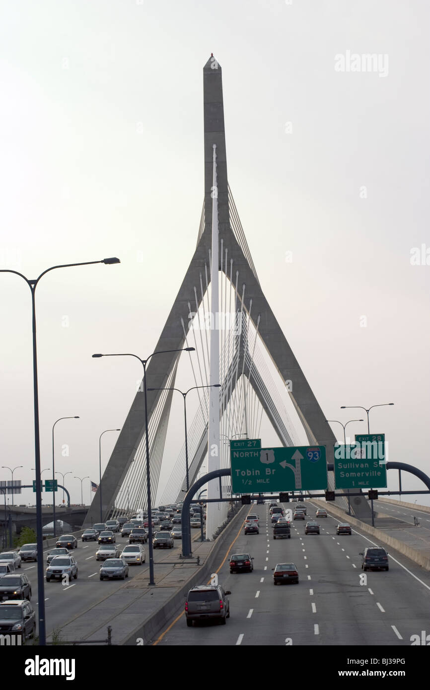 Boston traffic highway hi-res stock photography and images - Alamy