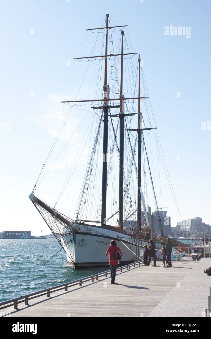 One of the largest sailing ship empire sandy at the toronto port, sail ...
