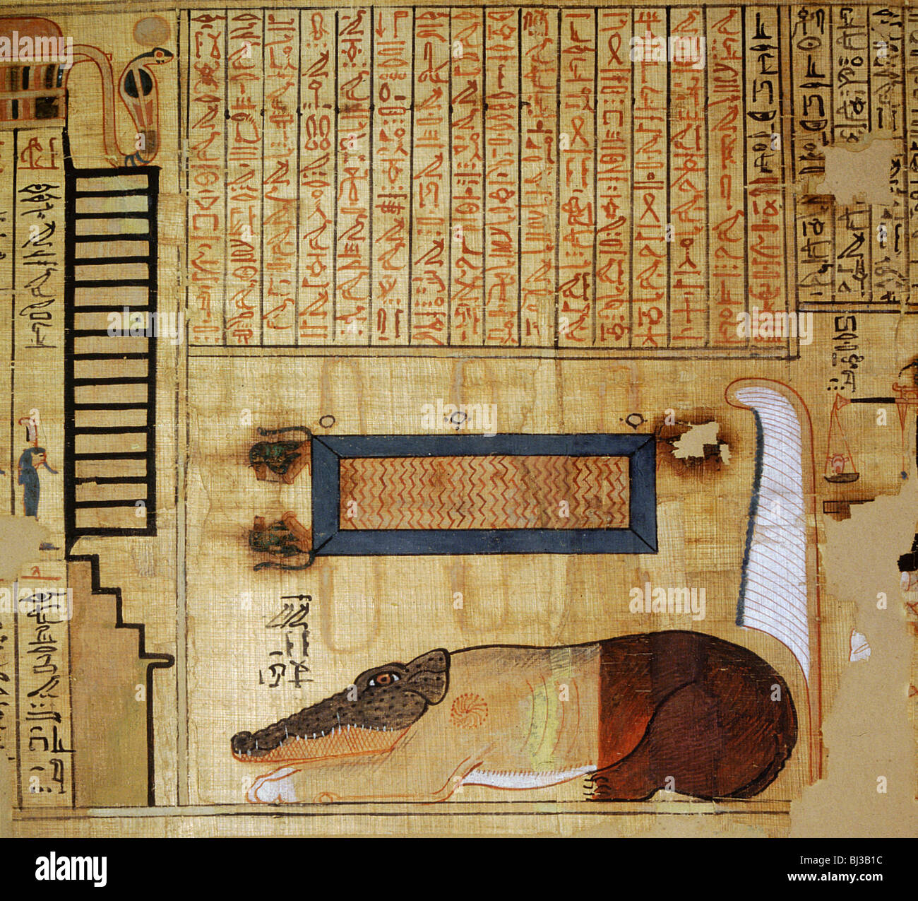 Egyptian Hieroglyphics And Papyrus Stock Photos & Egyptian ...