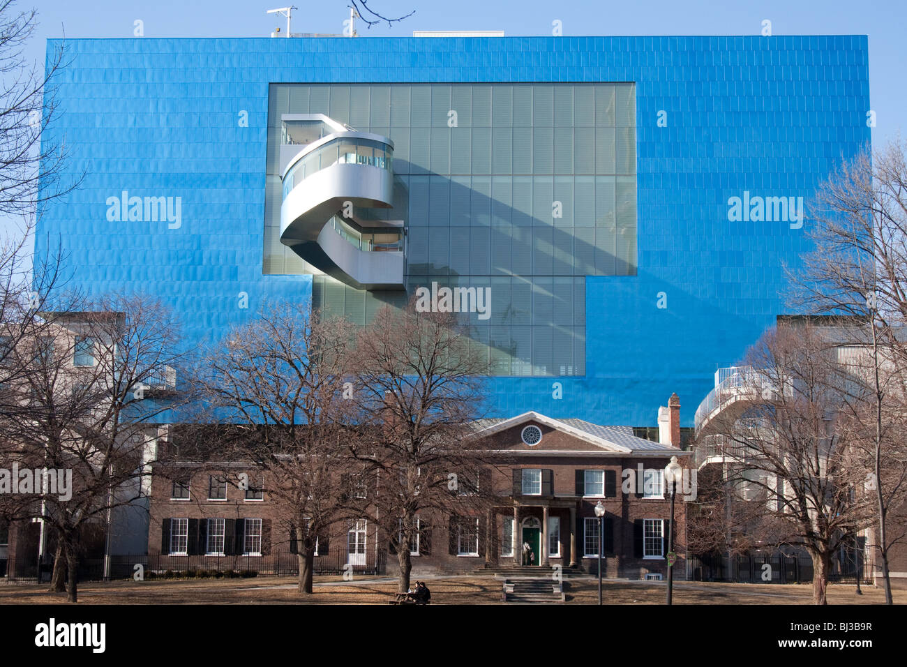 The back side of the art gallery of Ontario (AGO) in Toronto Ontario ...