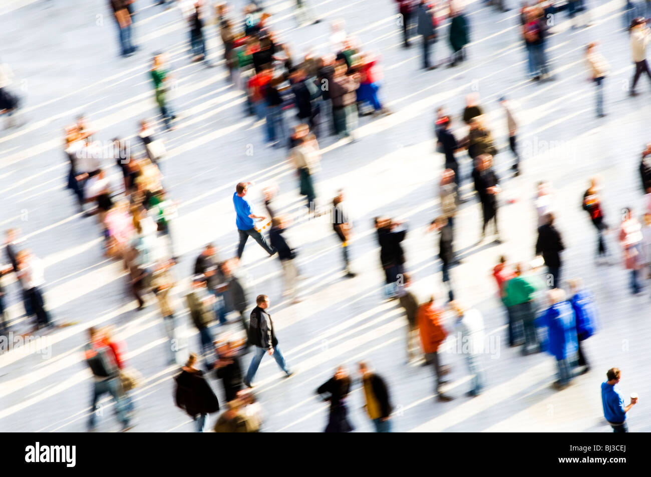 People on the move Stock Photo - Alamy