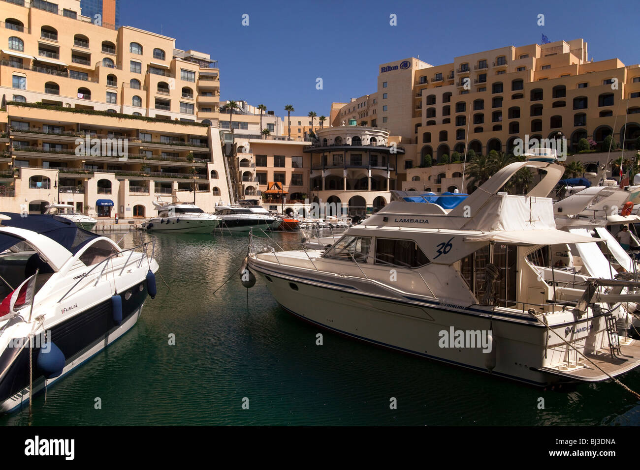 Marina waterfront in Valletta the capital of Malta Stock Photo - Alamy