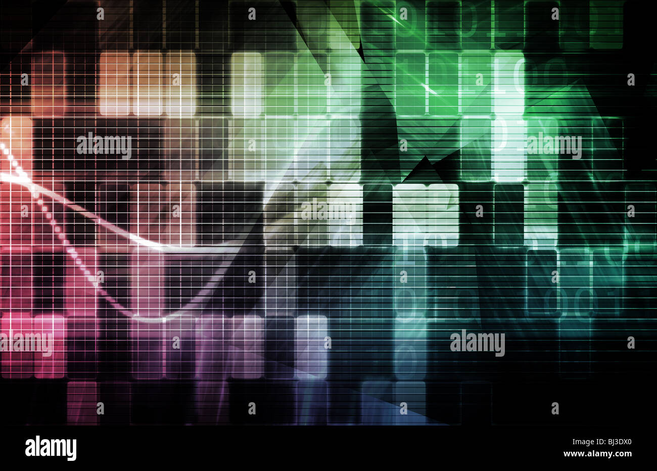 Data Network with Fast Moving Data Packets Stock Photo - Alamy