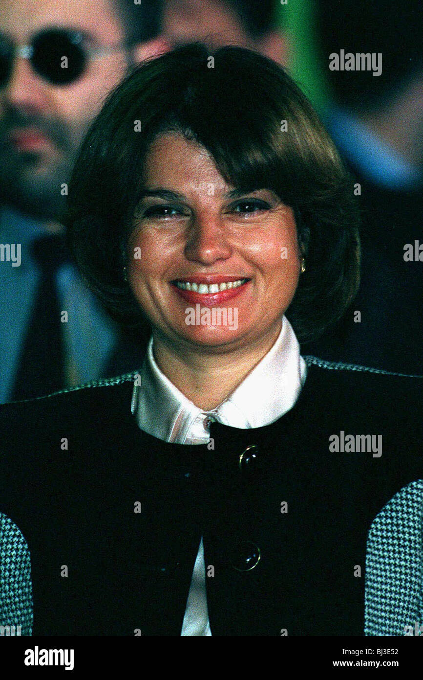 TANSU CILLER PRIME MINISTER OF TURKEY 12 January 1994 Stock Photo - Alamy