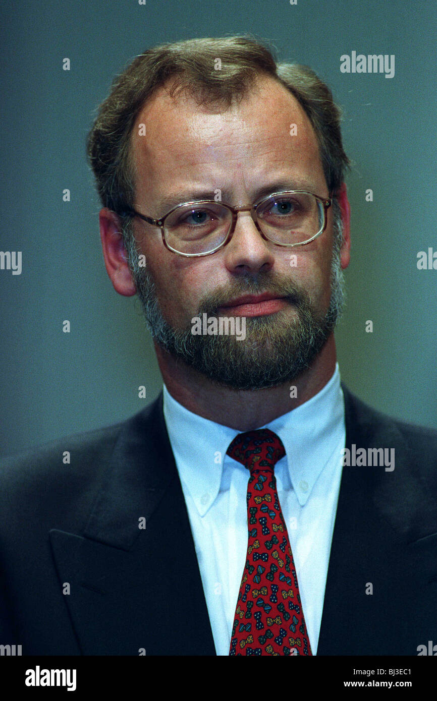 RUDOLF SCHARPING LEADER OF GERMAN SDP 08 February 1994 Stock Photo - Alamy