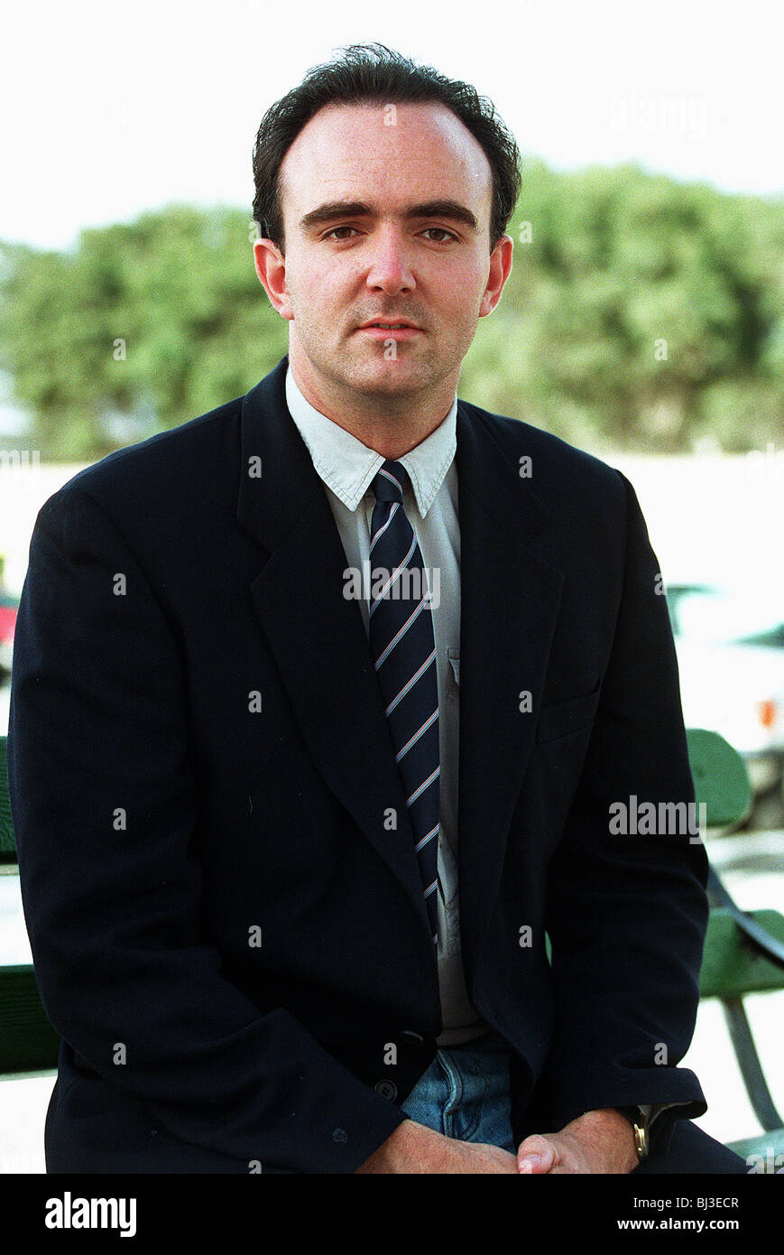 JAMES MATES ITN REPORTER 10 January 1994 Stock Photo - Alamy