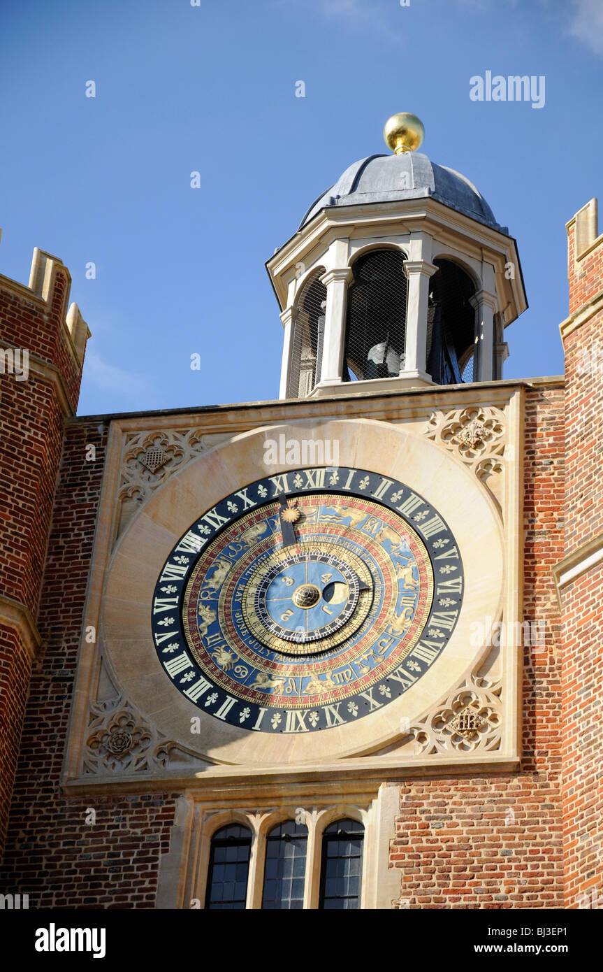 The Astronomical Clock at Hampton Court, London, UK Stock Photo - Alamy
