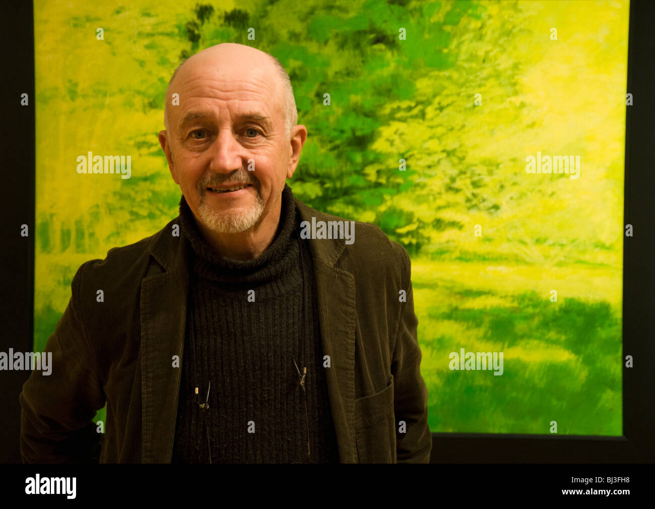 Alan Turner British artist based in the Scottish Boarders UK Stock ...