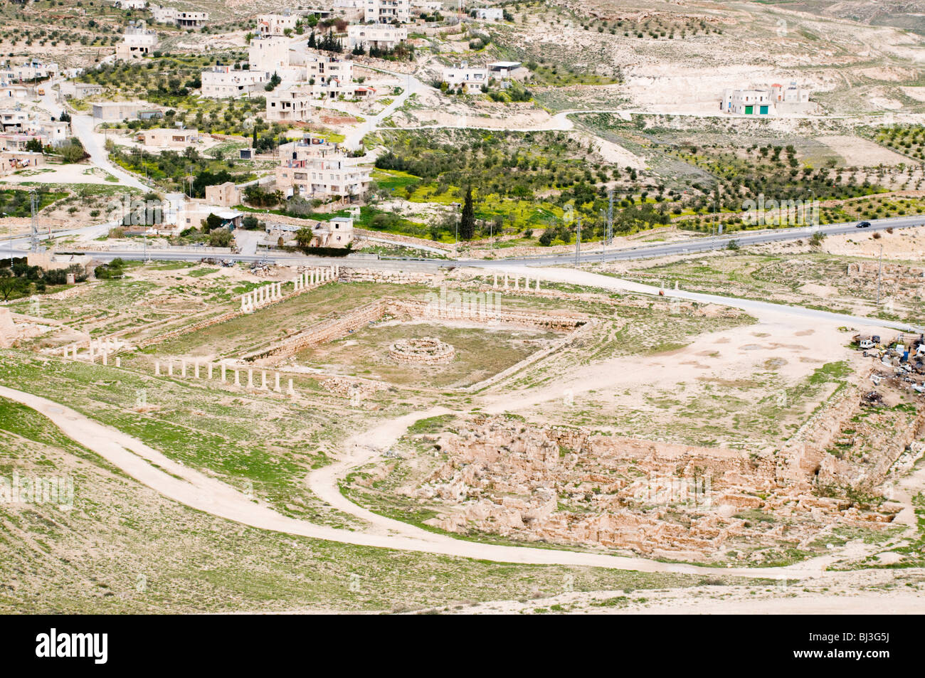 Israel, West Bank, Judaea, Herodion a castle fortress built by King ...