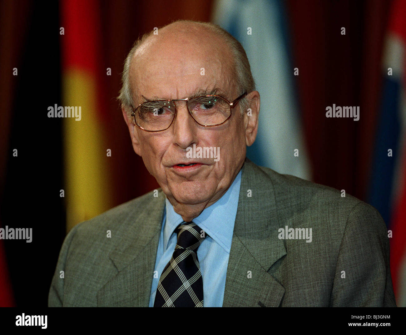 ANDREA PAPANDREOU PRIME MINISTER OF GREECE 12 January 1994 Stock Photo ...