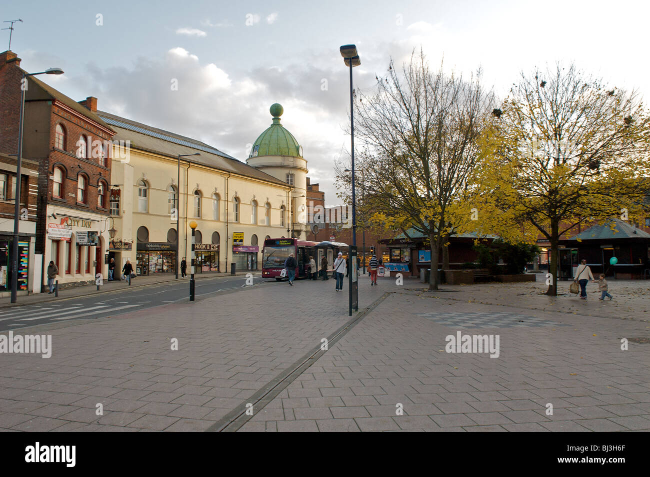 Derby city centre, Derbyshire, England Stock Photo - Alamy