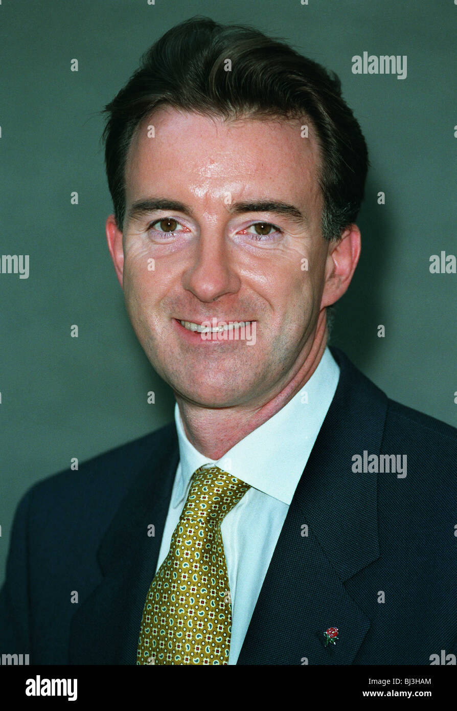 PETER MANDELSON MP LABOUR PARTY HARTLEPOOL 31 October 1994 Stock Photo ...
