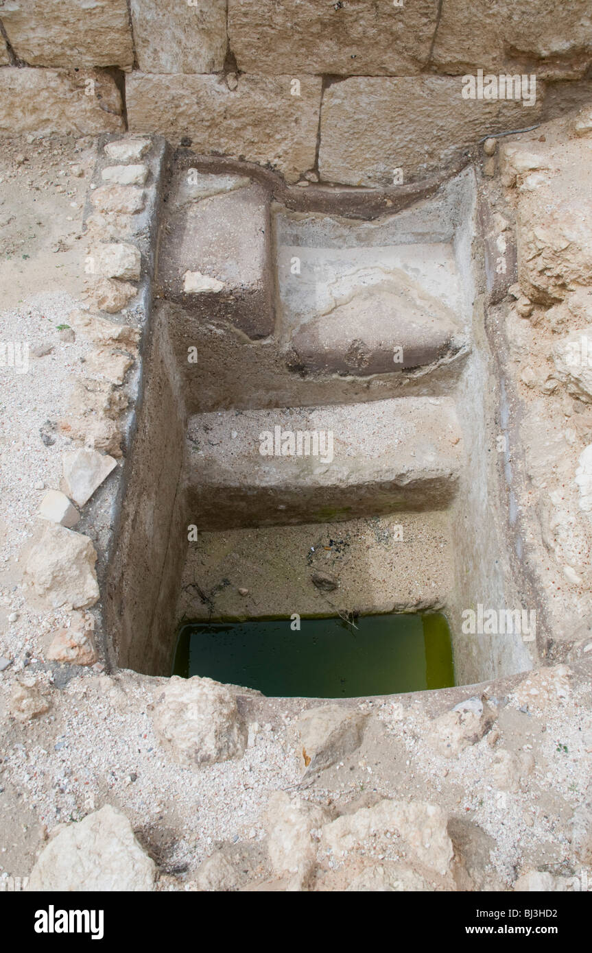 Herodion a castle fortress built by King Herod 20 B.C.E. Remains of the ...