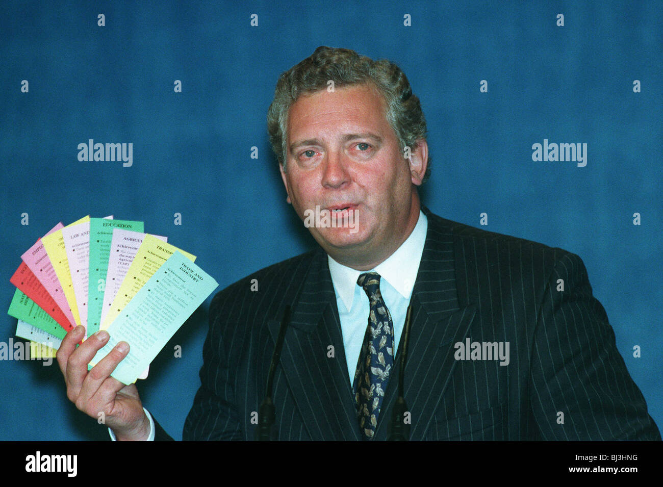 JEREMY HANLEY MP CONSERVATIVE PARTY CHAIRMAN 25 November 1994 Stock ...