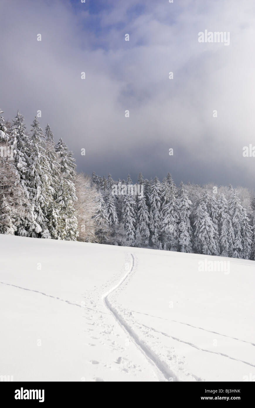 Scenic wintery bavarian countryside hi-res stock photography and images ...