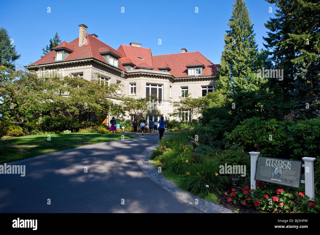 Pittock Mansion, Portland, Orgeon, USA Stock Photo - Alamy