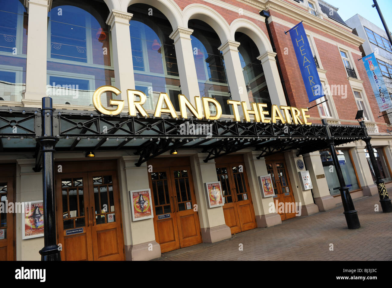 The Grand Theatre in Lichfield Street Wolverhampton England Uk Stock ...