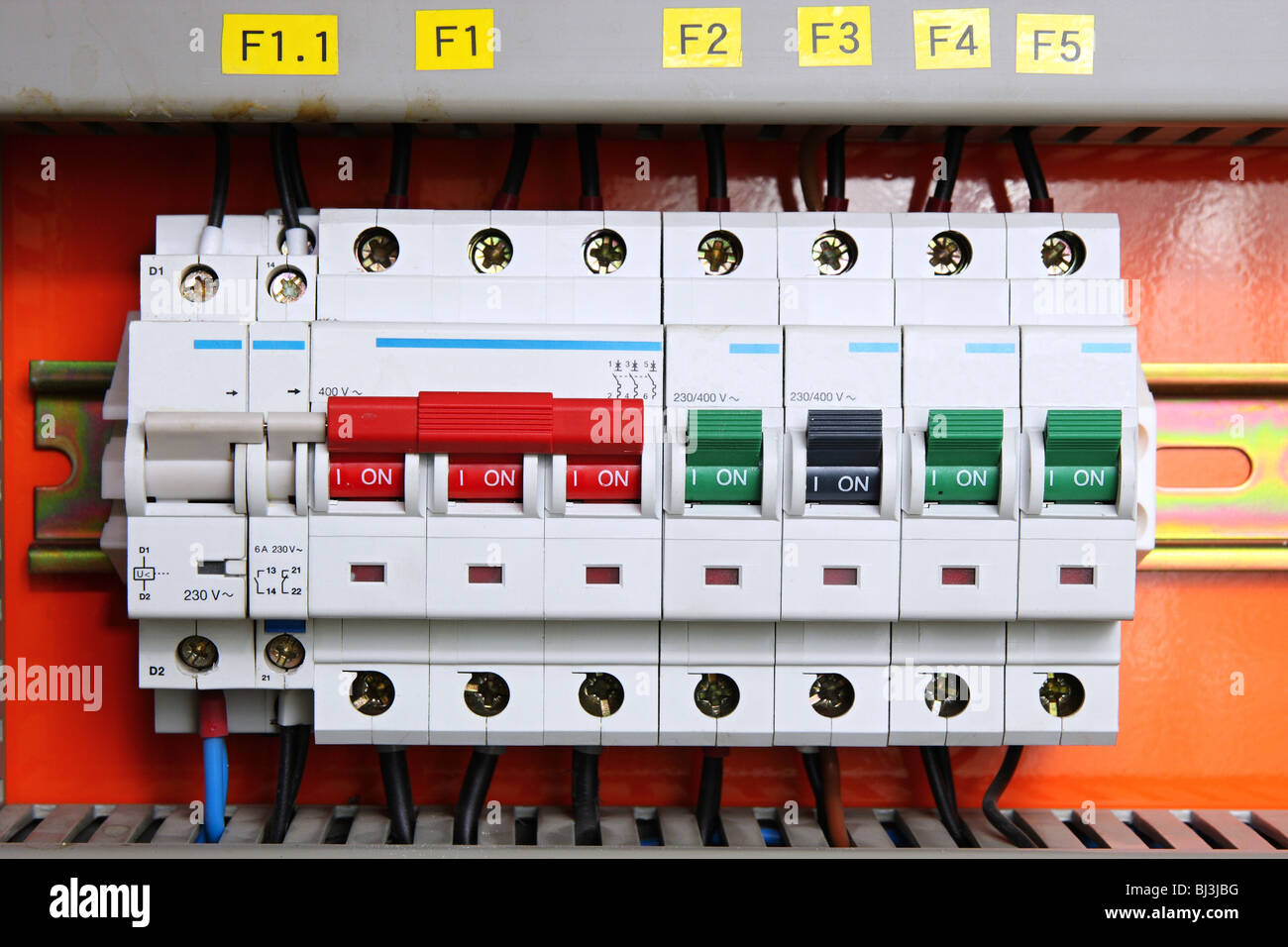 Breaker box switches hi-res stock photography and images - Alamy