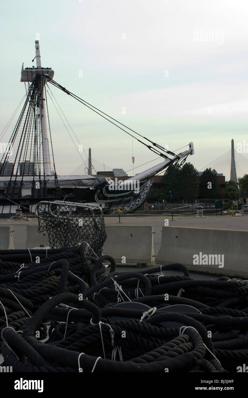 Rigging uss constitution hi-res stock photography and images - Alamy