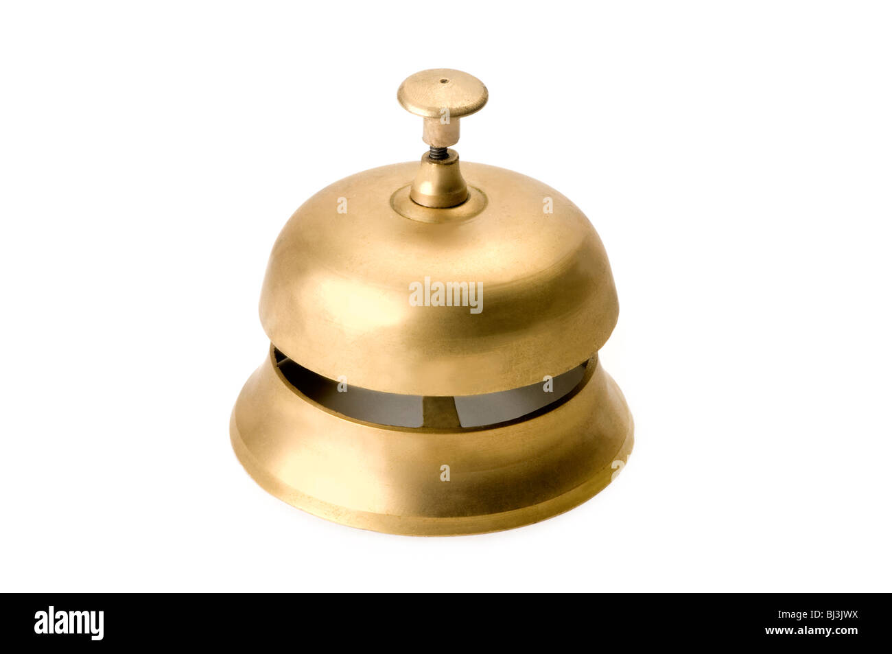 Gold metal bell Cut Out Stock Images & Pictures - Alamy
