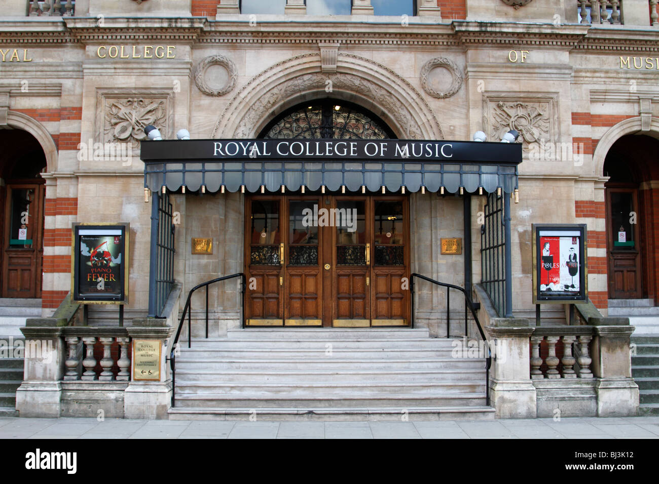 The entrance to the Royal College of Music, London Stock Photo - Alamy