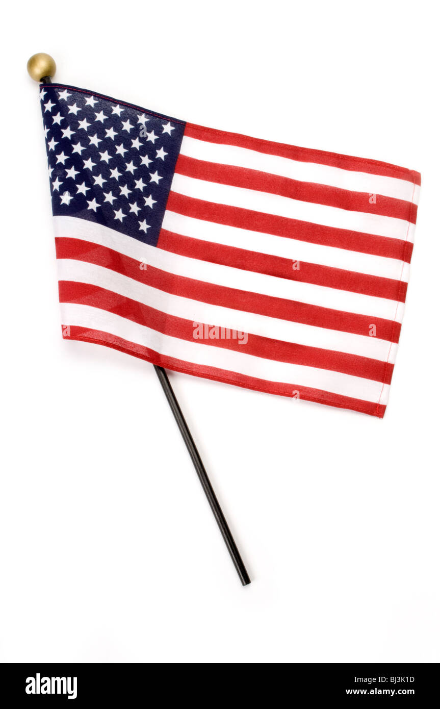 Small american flag hi-res stock photography and images - Alamy