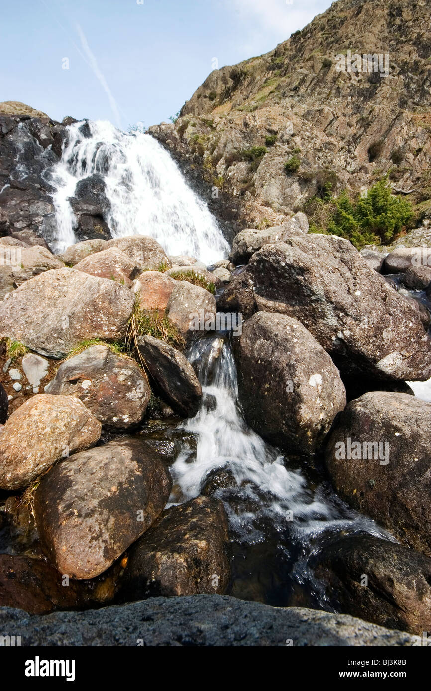 Waterfall, Lake District Stock Photo - Alamy