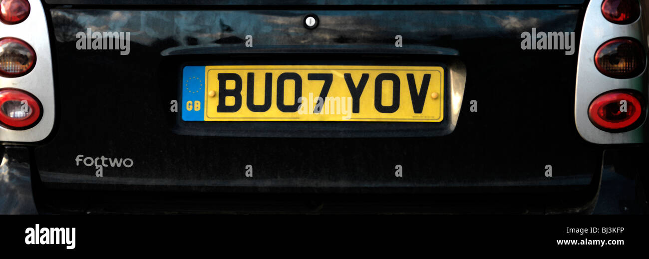 British Number Plate High Resolution Stock Photography and Images - Alamy